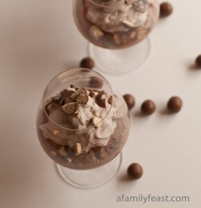 Chocolate Malted Mousse