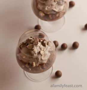 Chocolate Malted Mousse