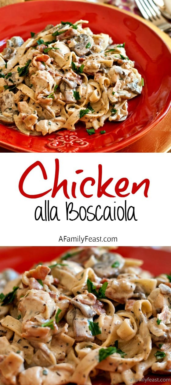 Chicken alla Boscaiola