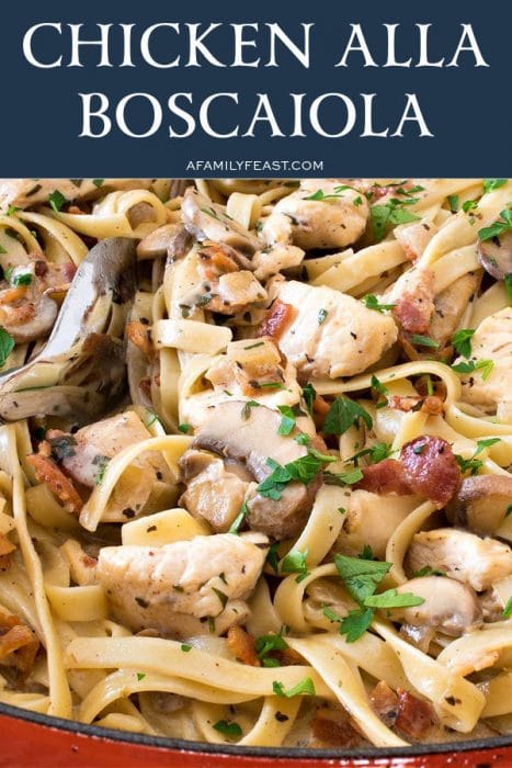 Chicken alla Boscaiola