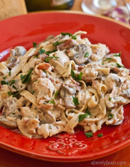 Chicken alla Boscaiola