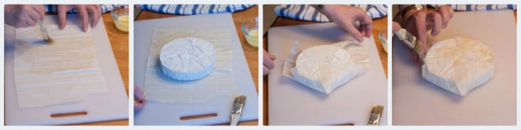 Baked Brie with Mostarda - A Family Feast®