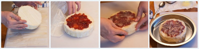 Baked Brie with Mostarda - A Family Feast®