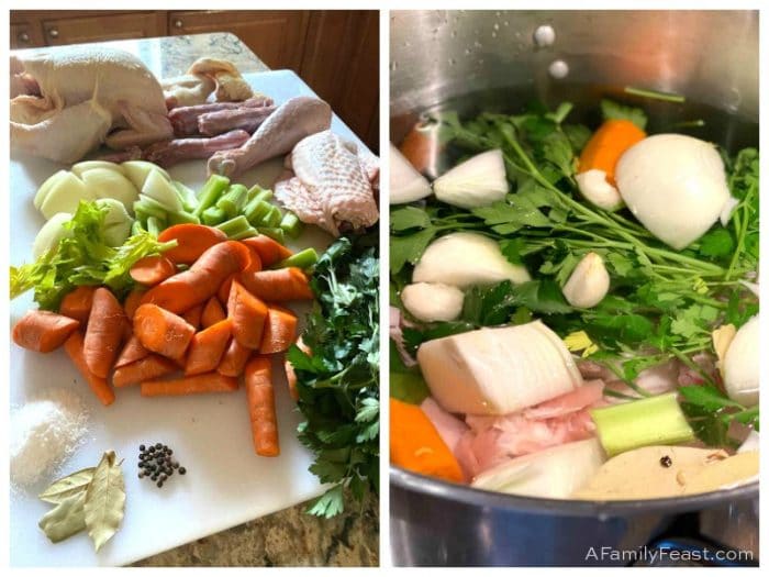 Chicken Stock - A Family Feast