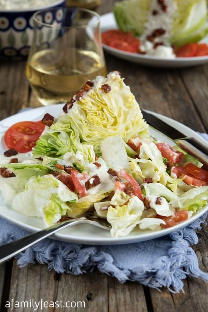 Roman Wedge Salad - A Family Feast