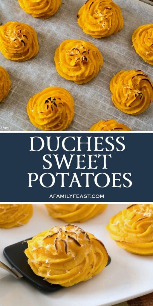 Duchess Sweet Potatoes - A Family Feast