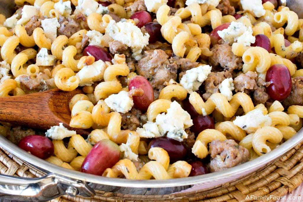 Pasta L'uva with Gorgonzola