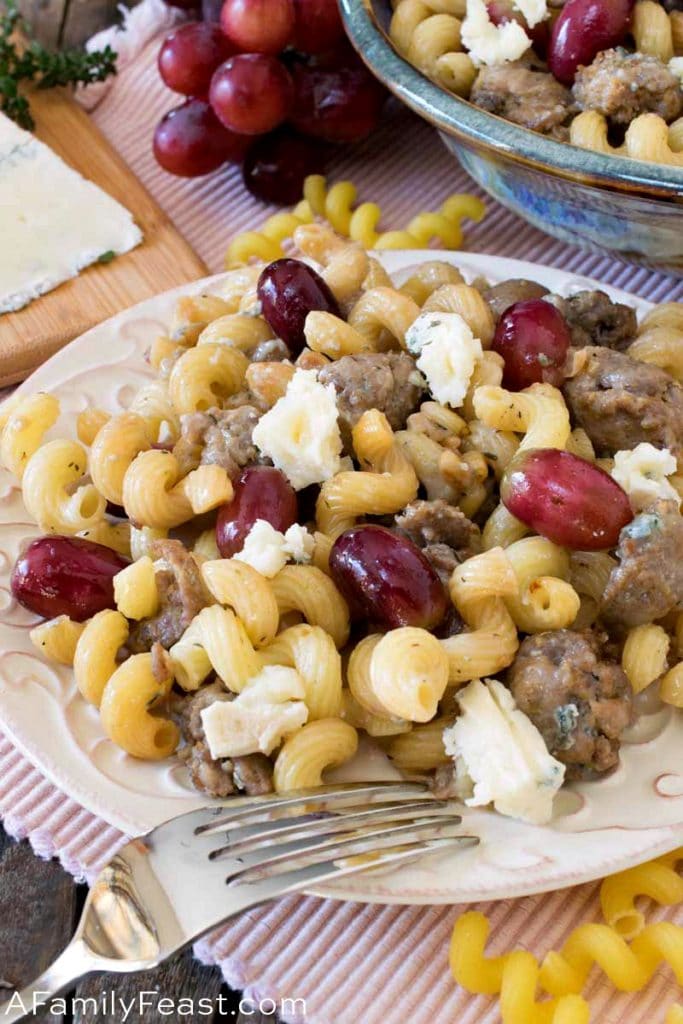 Pasta L'uva with Gorgonzola