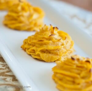 Roasted Mashed Sweet Potatoes