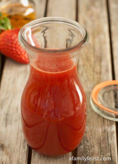 Strawberry Vinegar - A Family Feast®