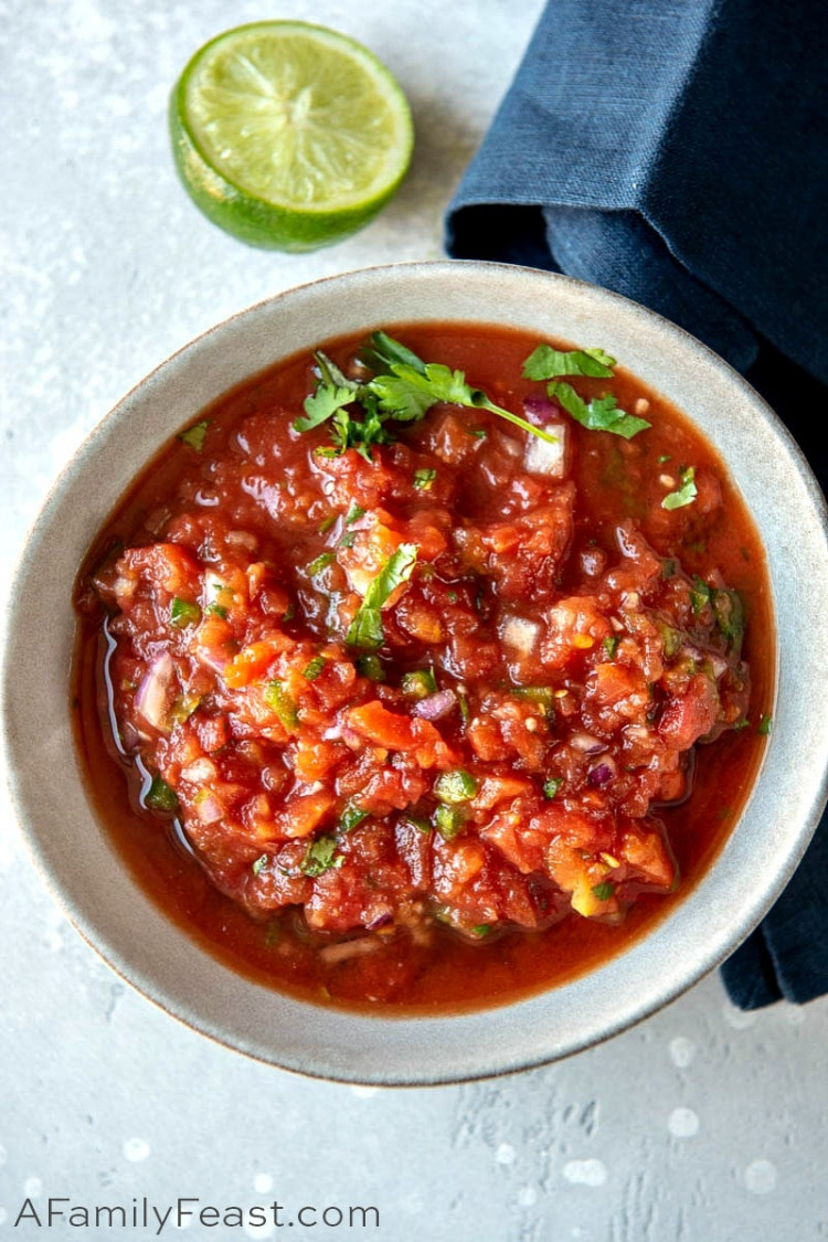 Restaurant-Style Salsa - A Family Feast®