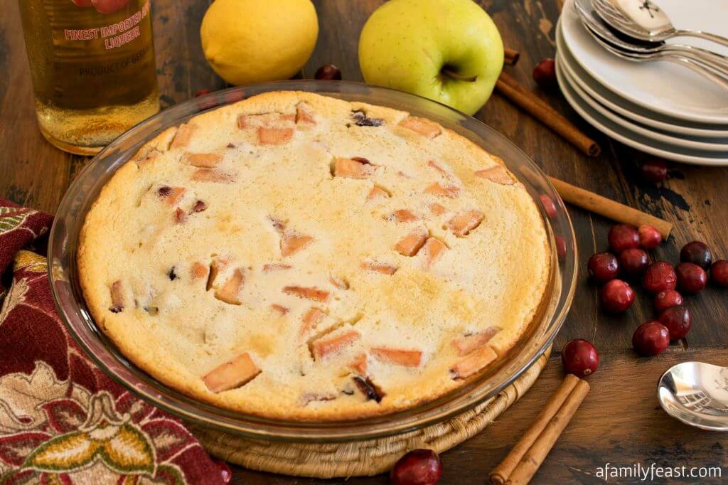 Cranberry Apple Clafoutis - A Family Feast®