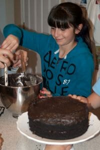 Nanny's Black Midnight Cake