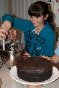 Nanny's Black Midnight Cake