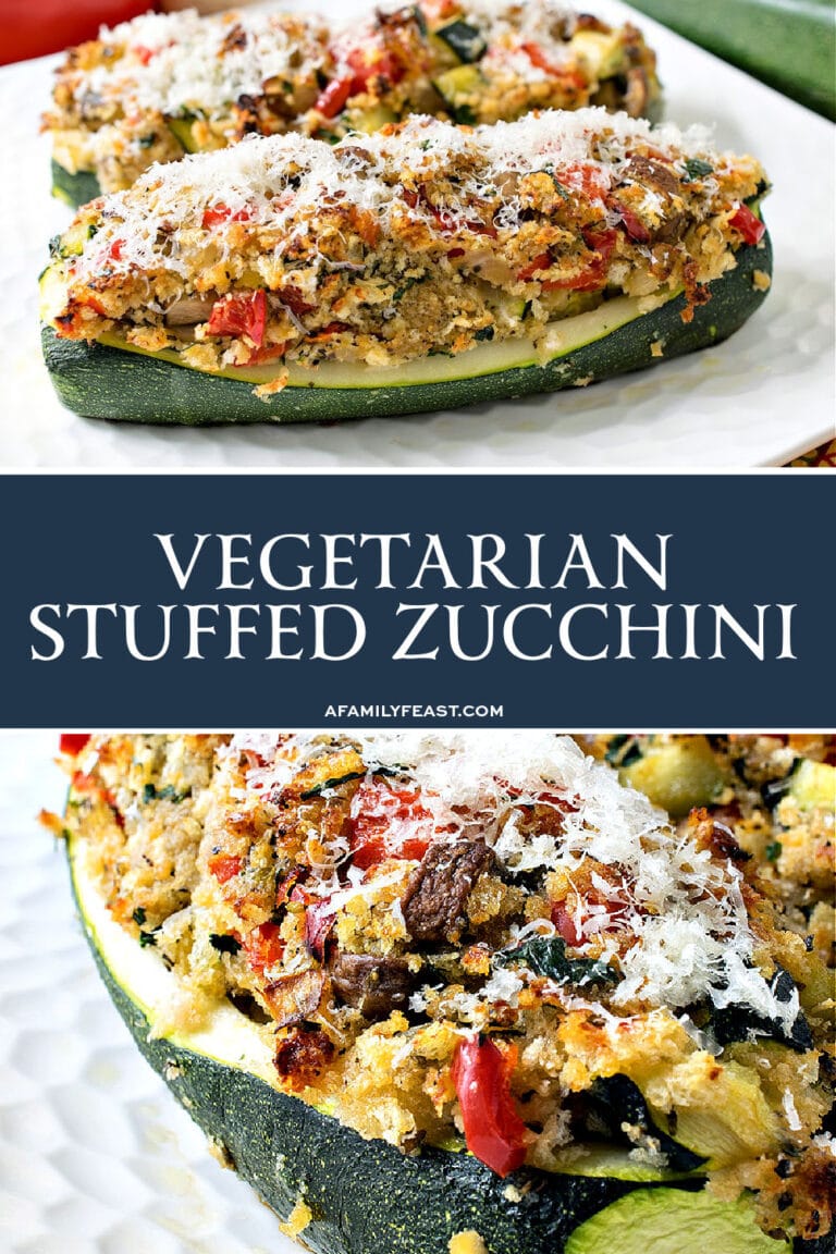 Vegetarian Stuffed Zucchini
