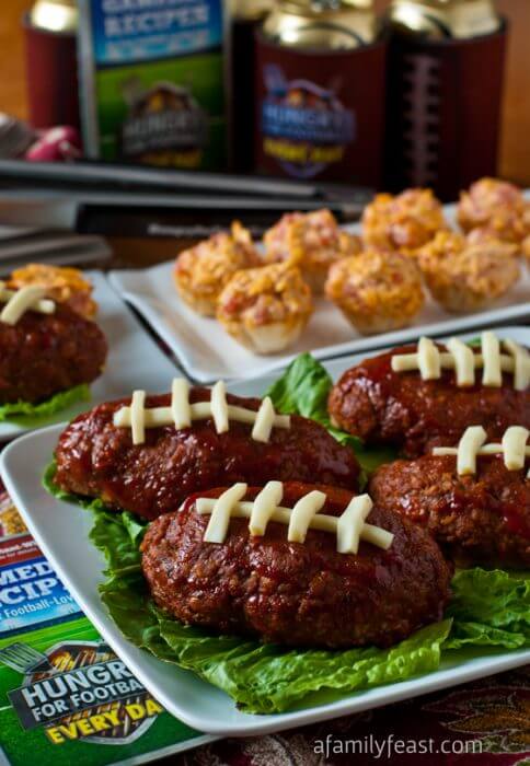 Touchdown Mini Meatloaf - A Family Feast®