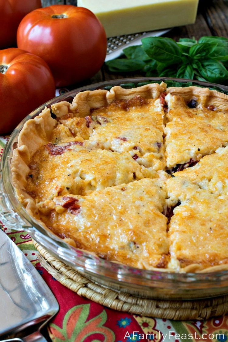 Tomato Pie - A Family Feast®