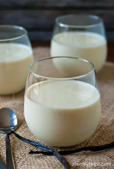 Greek Yogurt Panna Cotta