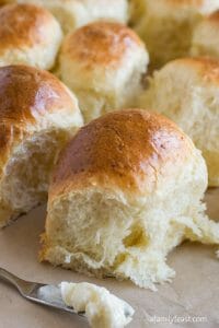 Parmesan Pull-Apart Rolls - A Family Feast®