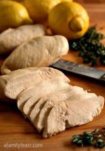 Perfect Poached Chicken - A Family Feast®