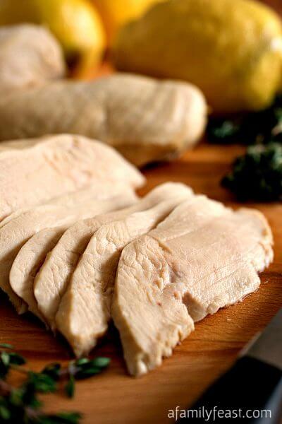 Perfect Poached Chicken - A Family Feast®