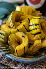 Maple Sage Roasted Delicata Squash - A Family Feast®