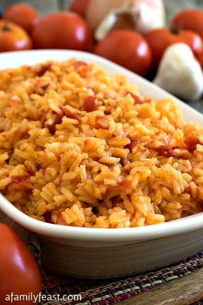 Portuguese Tomato Rice (Arroz de Tomate) - A Family Feast®