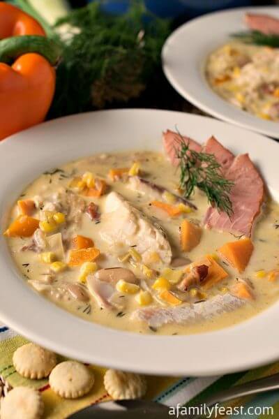 Smoked Fish Chowder - A Family Feast®