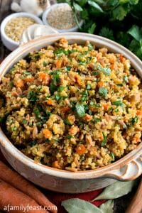 Quinoa Pilaf - A Family Feast®