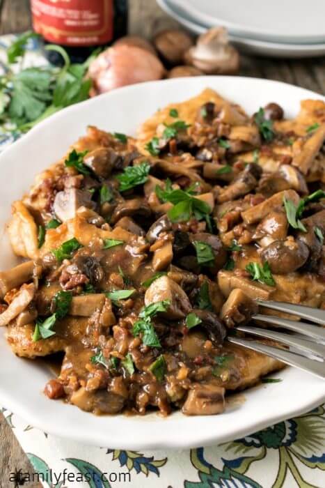 Chicken Marsala - A Family Feast®