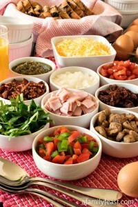 Easy Brunch Egg Cups (& Make-Your-Own Brunch Bar Ideas) - A Family Feast®