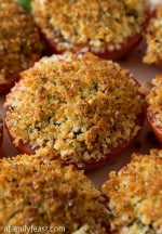 Baked Stuffed Parmesan Tomatoes - A Family Feast®