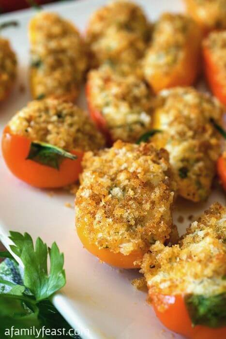 Stuffed Italian Frying Peppers - A Family Feast®