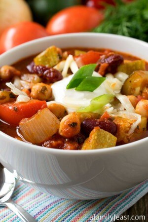 Vegetable Chili - A Family Feast®
