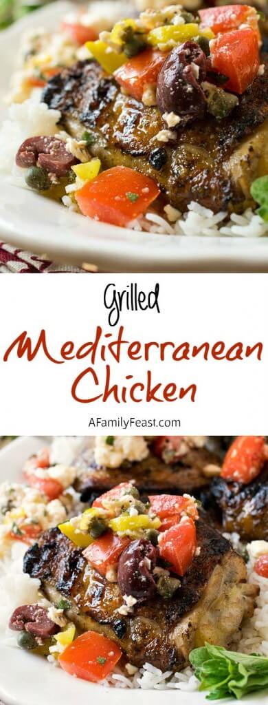 Mediterranean Grilled Chicken - A Family Feast®