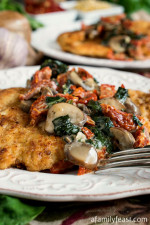 Chicken with Pignoli Crust - A Family Feast®