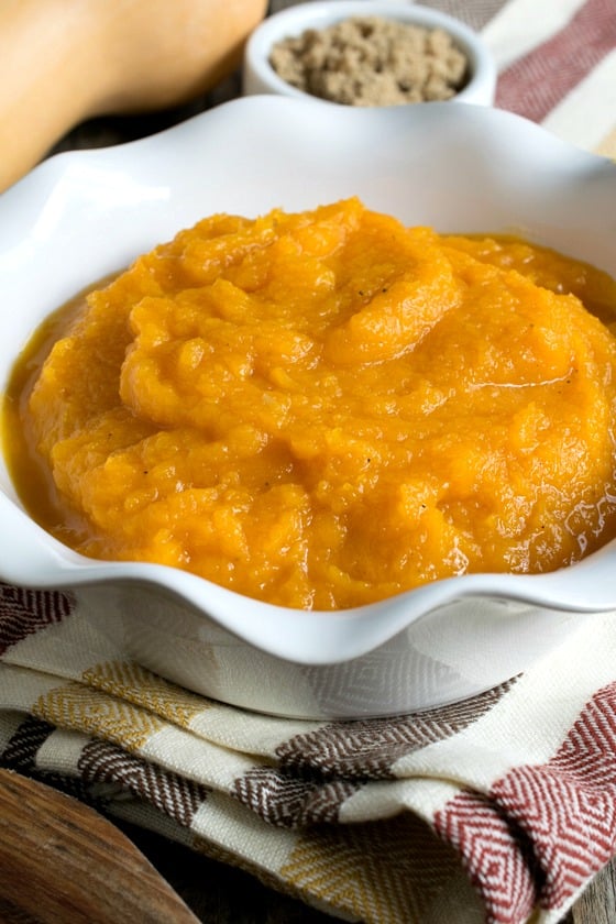 Butternut Squash Purée (Prepared 3 Ways) - A Family Feast®