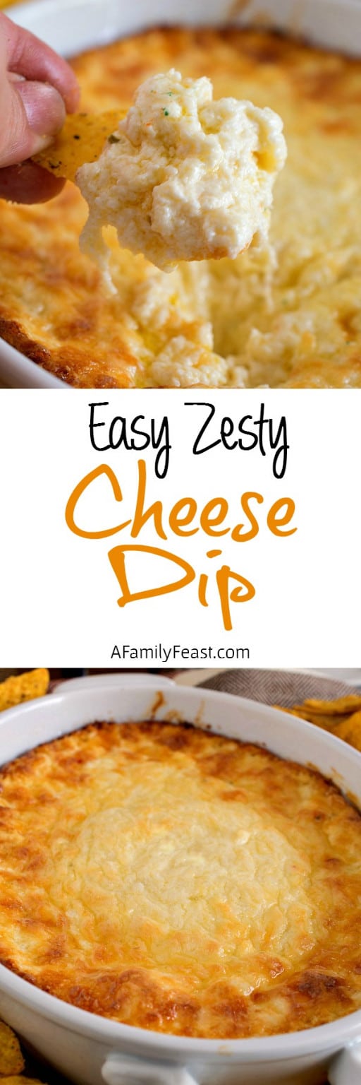 Easy Zesty Cheese Dip - A Family Feast®