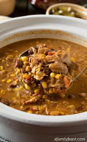 Slow Cooker Tex-Mex Chicken Stew - A Family Feast®