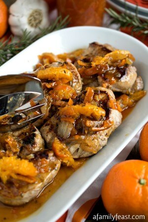 Mandarin Pork Tenderloin Medallions - A Family Feast®