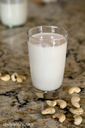 Cashew Milk - A Family Feast®