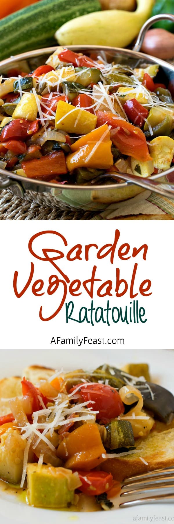 Garden Vegetable Ratatouille - A Family Feast®