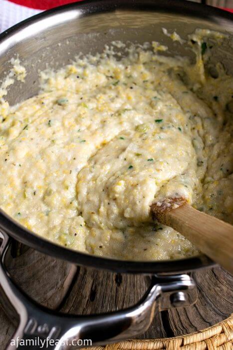 Savory Soft Polenta - A Family Feast®