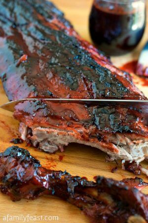 Asian Barbecue Pork Ribs - A Family Feast®
