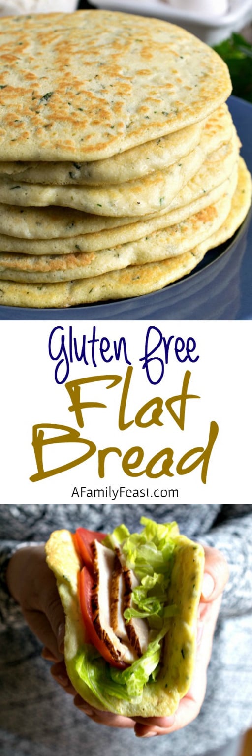 Gluten Free Flat Bread - A Family Feast®