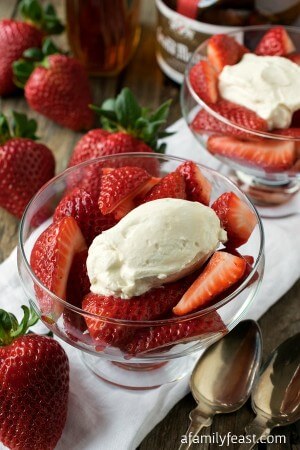 Strawberries Romanoff - A Family Feast®