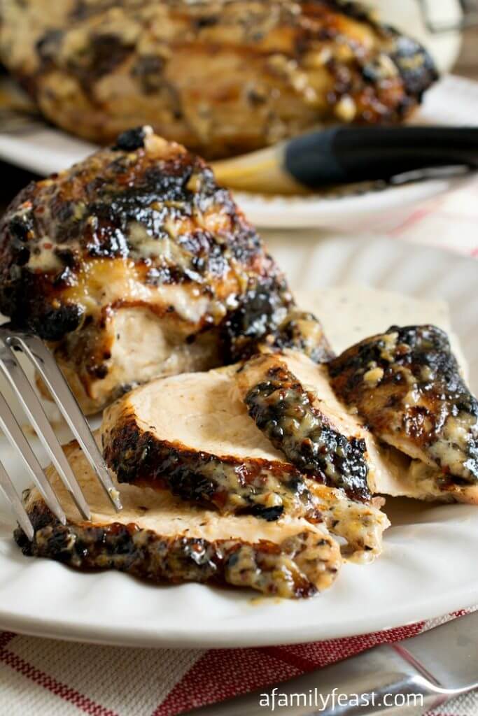 White Barbecue Chicken - A Family Feast®