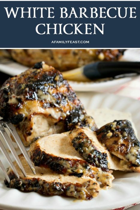 White Barbecue Chicken - A Family Feast®