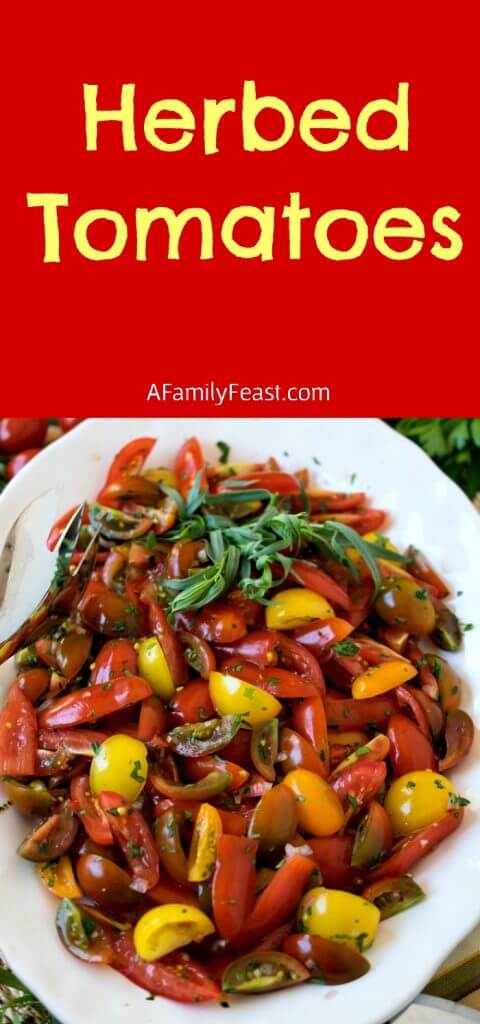 Herbed Tomatoes - A Family Feast®