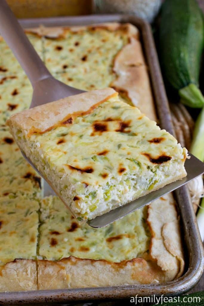 Lidia’s Rice and Zucchini Crostata - A Family Feast®